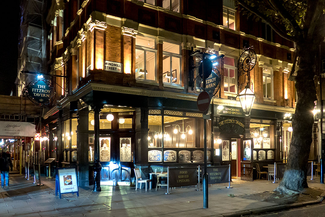 Fitzroy Tavern, Fitzrovia - Pub Gallery