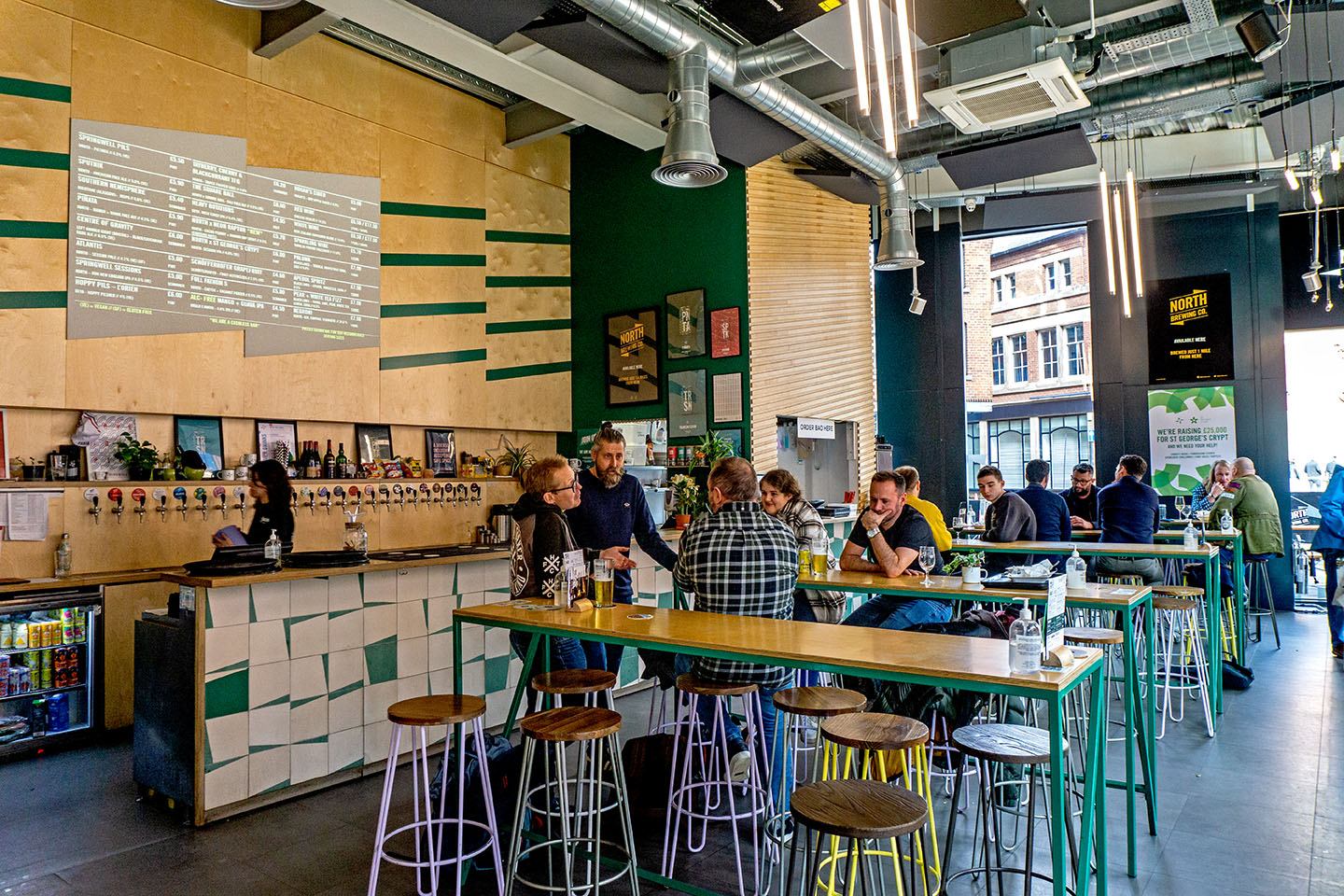 North Brewing Co. Tap Room, Leeds - Pub Gallery